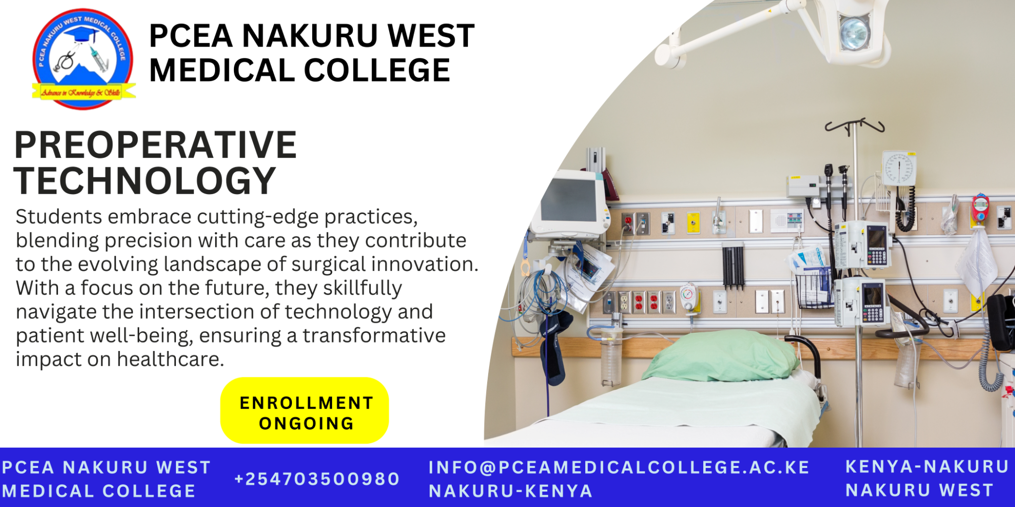 PCEA Nakuru West – MEDICAL COLLEGE | 0703500980